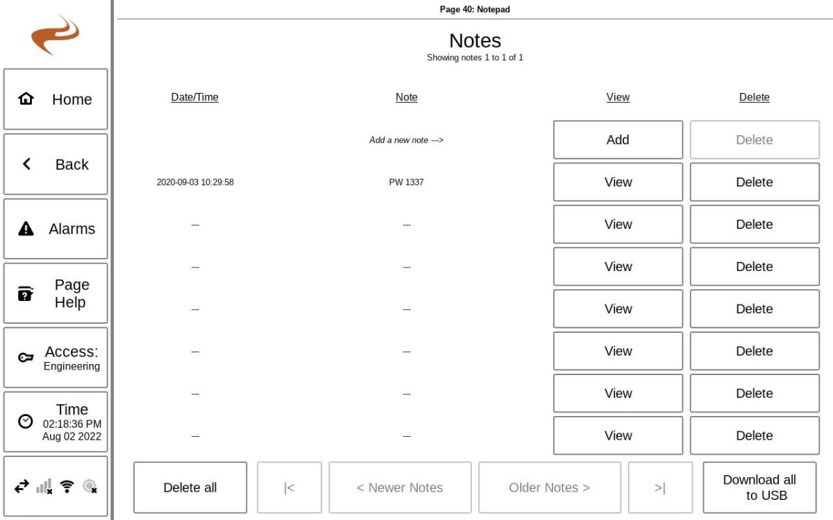 DCT Information Pages - EMIT Controls