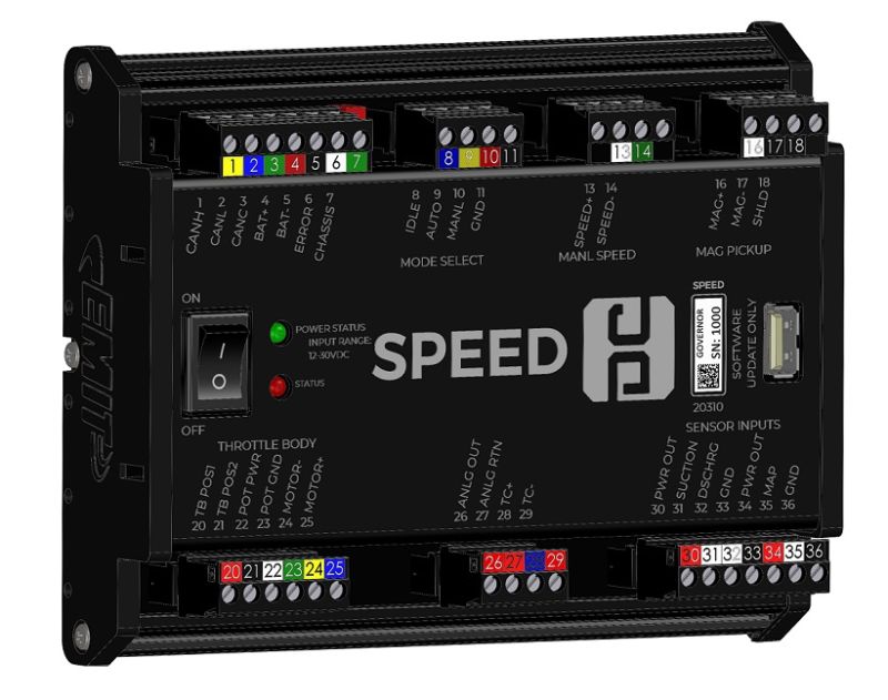 Speed Overview - EMIT Controls