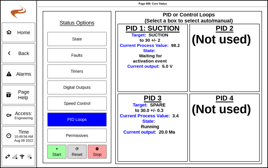 Annunciator Setup - Custom PID - EMIT Controls